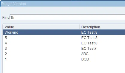Blitz Report™ - PA Project Budget Upload