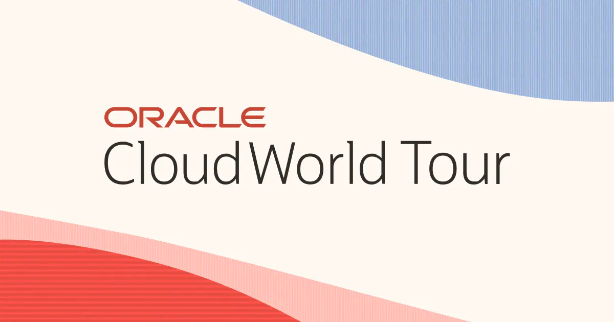 Oracle Cloudworld Tour Zurich Enginatics